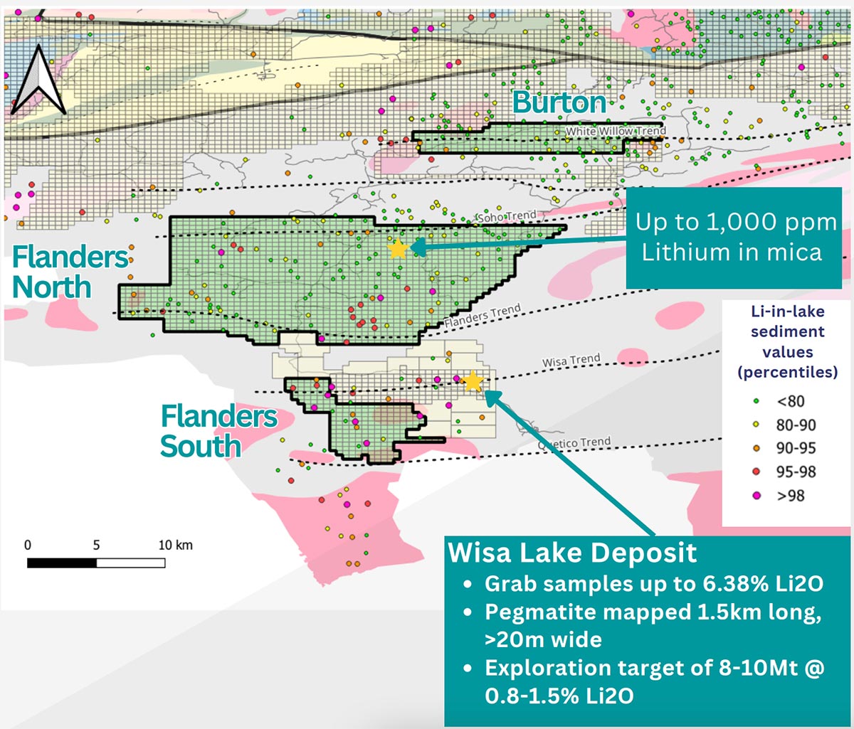 Flanders District | Libra Lithium Corp.